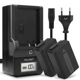 2x Sony ILCE-7M2 (Alpha 7 II / α7 II) Batería 1030mAh 7.2V - 7.4V ...